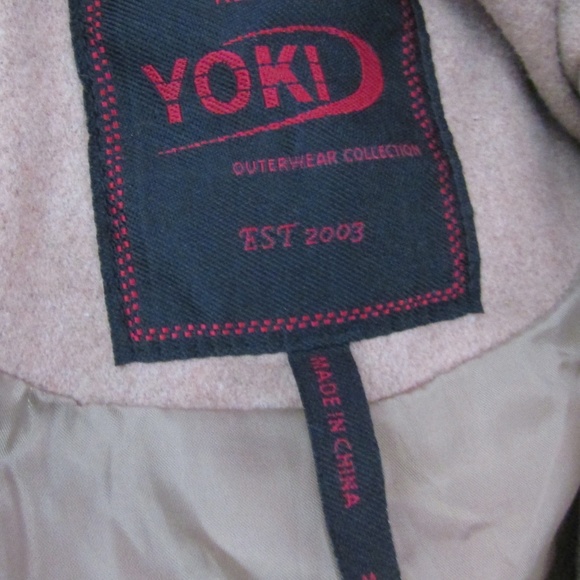 Yoki | Jackets & Coats | Nwt Yoki Camel Brown Coat Hood Snaps Toggles ...